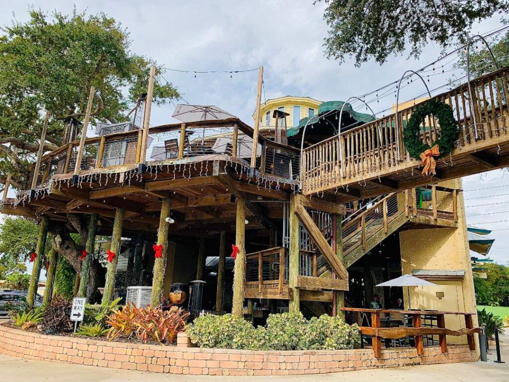 Dinner in the Treetops - Dining at Norwood's - Florida Fun Travel